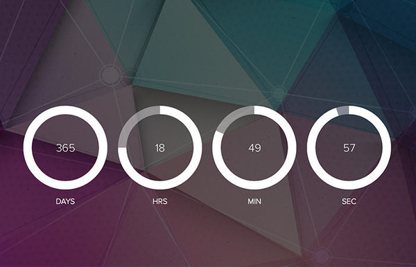 Adobe Muse Countdown Clock Widget by MuseThemes