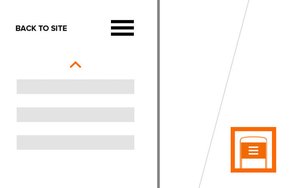 Adobe Muse Tabbed Panel Mobile Menu Widget by MuseThemes